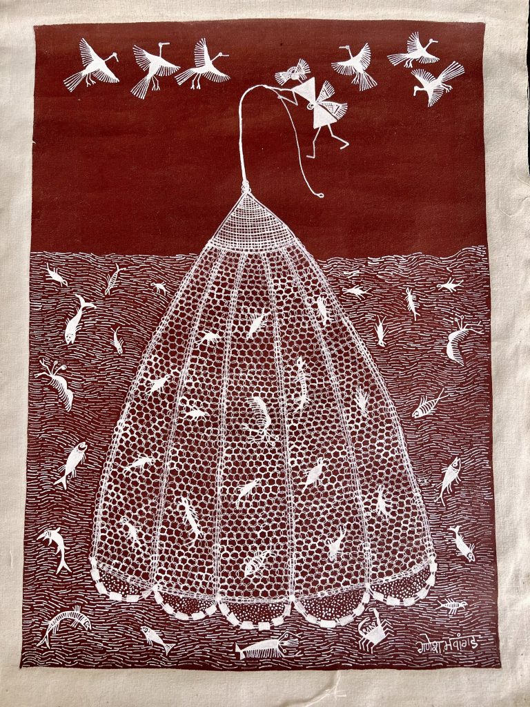 Traditional Warli Painting Online – SKAC